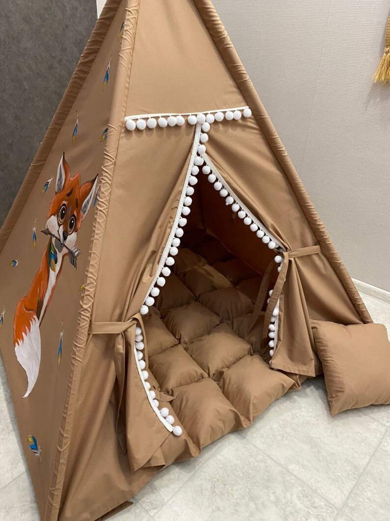 Original Toddler Teepee for girl with stabilizer active Game | Etsy