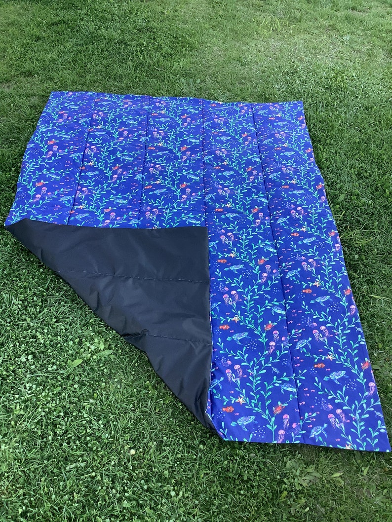 Picnic Blanket Waterproof mat Big and very pretty rest | Etsy