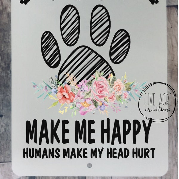 Cute Dog Sign - Etsy