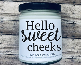 Hello Sweet Cheeks - Etsy