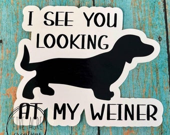 Weiner Dog Decal - Etsy