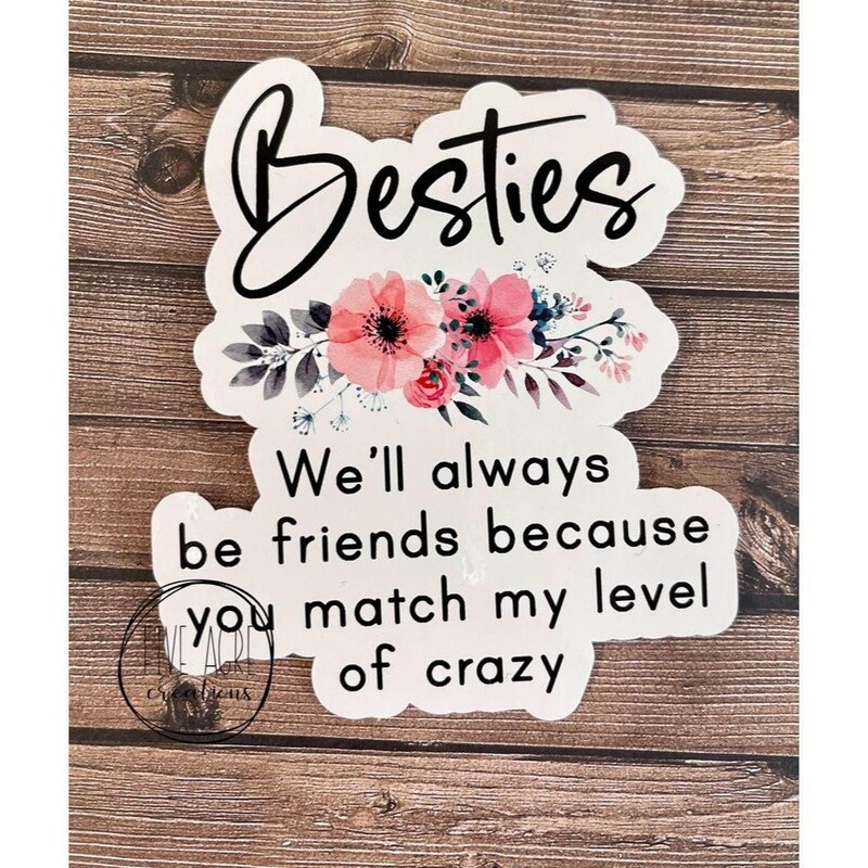 Best Friend Sticker - Etsy