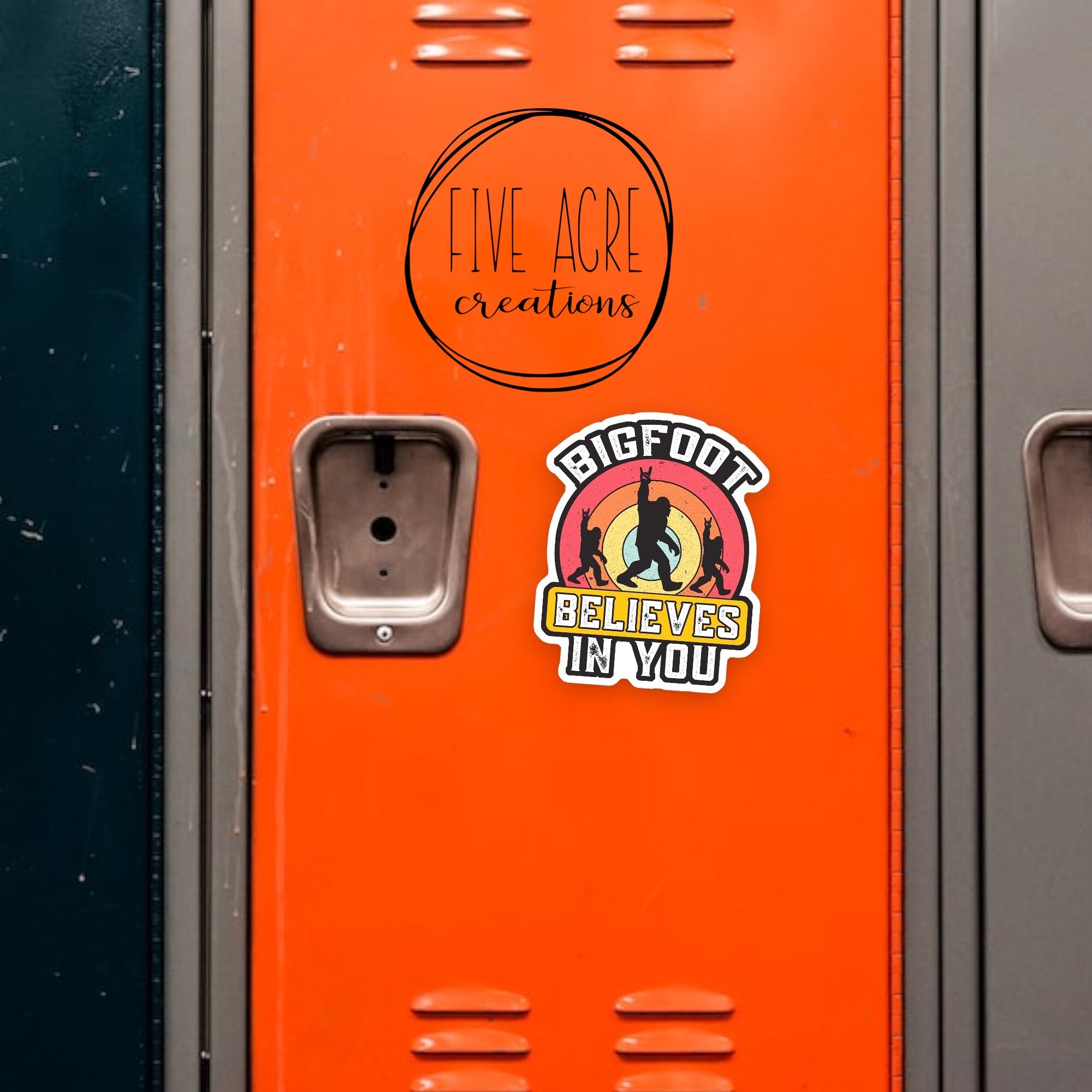 Funny Bigfoot Sticker | Waterproof Decal | Bigfoot Believes in You ...