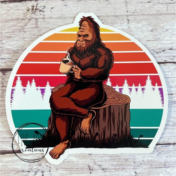 Bigfoot Window Decal - Etsy