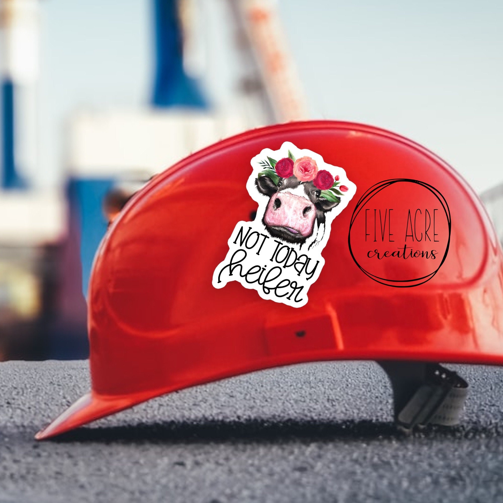 Funny Cow Waterproof Sticker Car Decal Laptop Sticker - Etsy