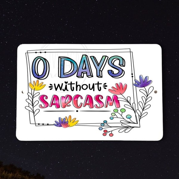 Days Without Sign - Etsy