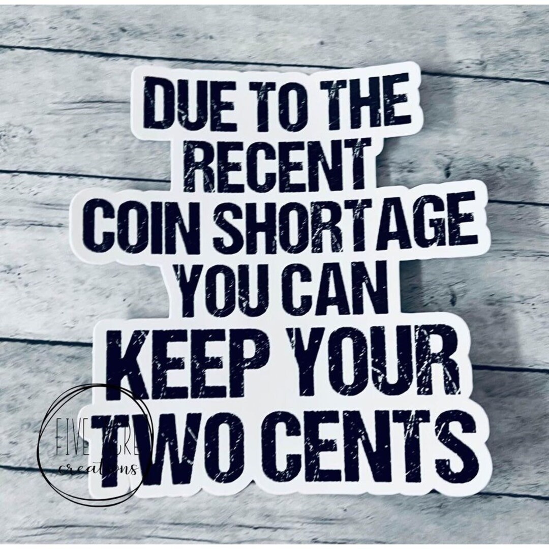 Funny Waterproof Vinyl Decal - Weatherproof Cute Sticker - Keep Two ...