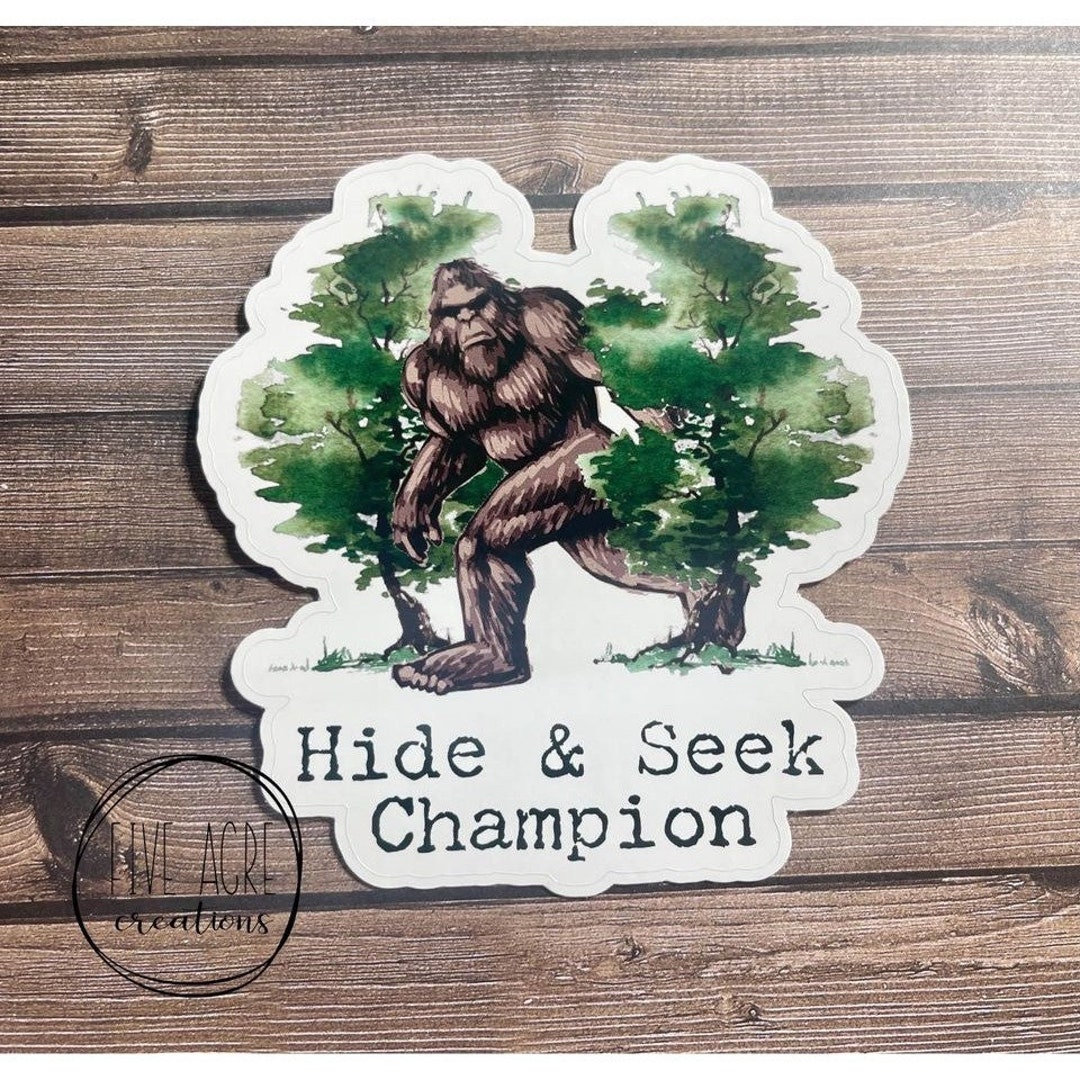 Funny Bigfoot Sticker | Waterproof and Weatherproof | Car Decal | Water ...