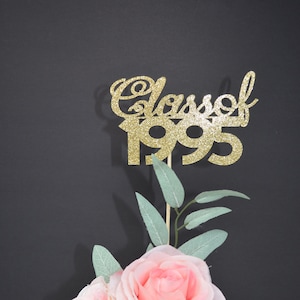 Class of 1995, Class Reunion Centerpiece, 25 Years Class Anniversary ...