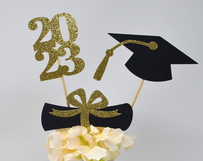 2023 Graduation Decorations Graduation Centerpiece Sticks - Etsy
