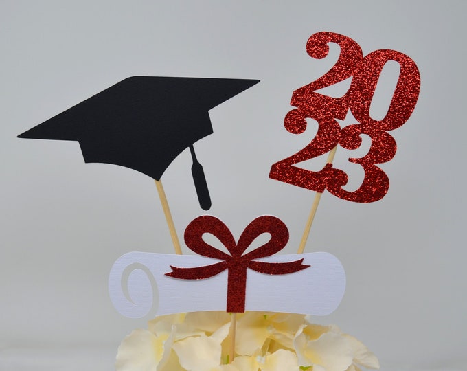 2023 Graduation Decorations Graduation Centerpiece Sticks - Etsy