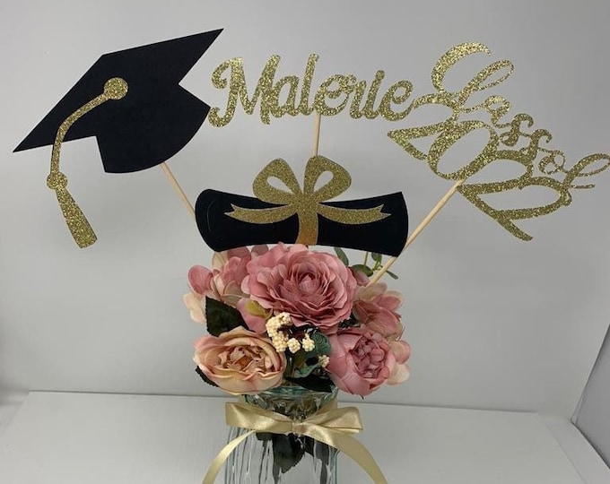 Graduation Centerpieces Sticks | Etsy