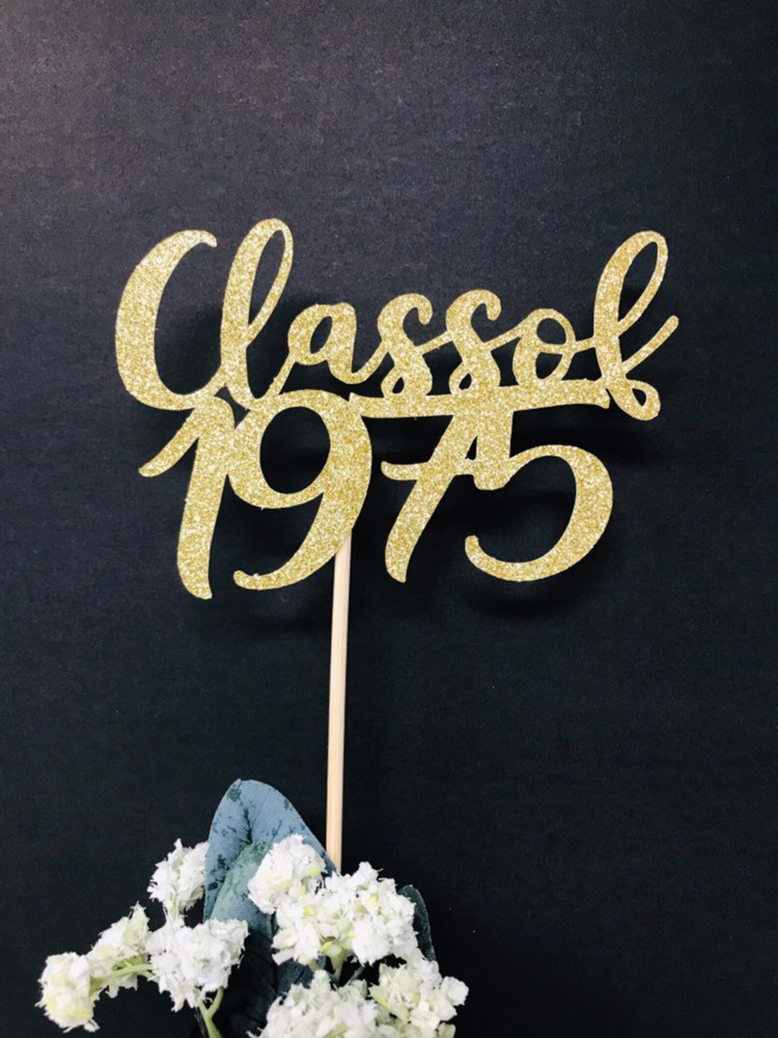 Class of 1975, Class Reunion Centerpiece, 45 Years Class Anniversary ...