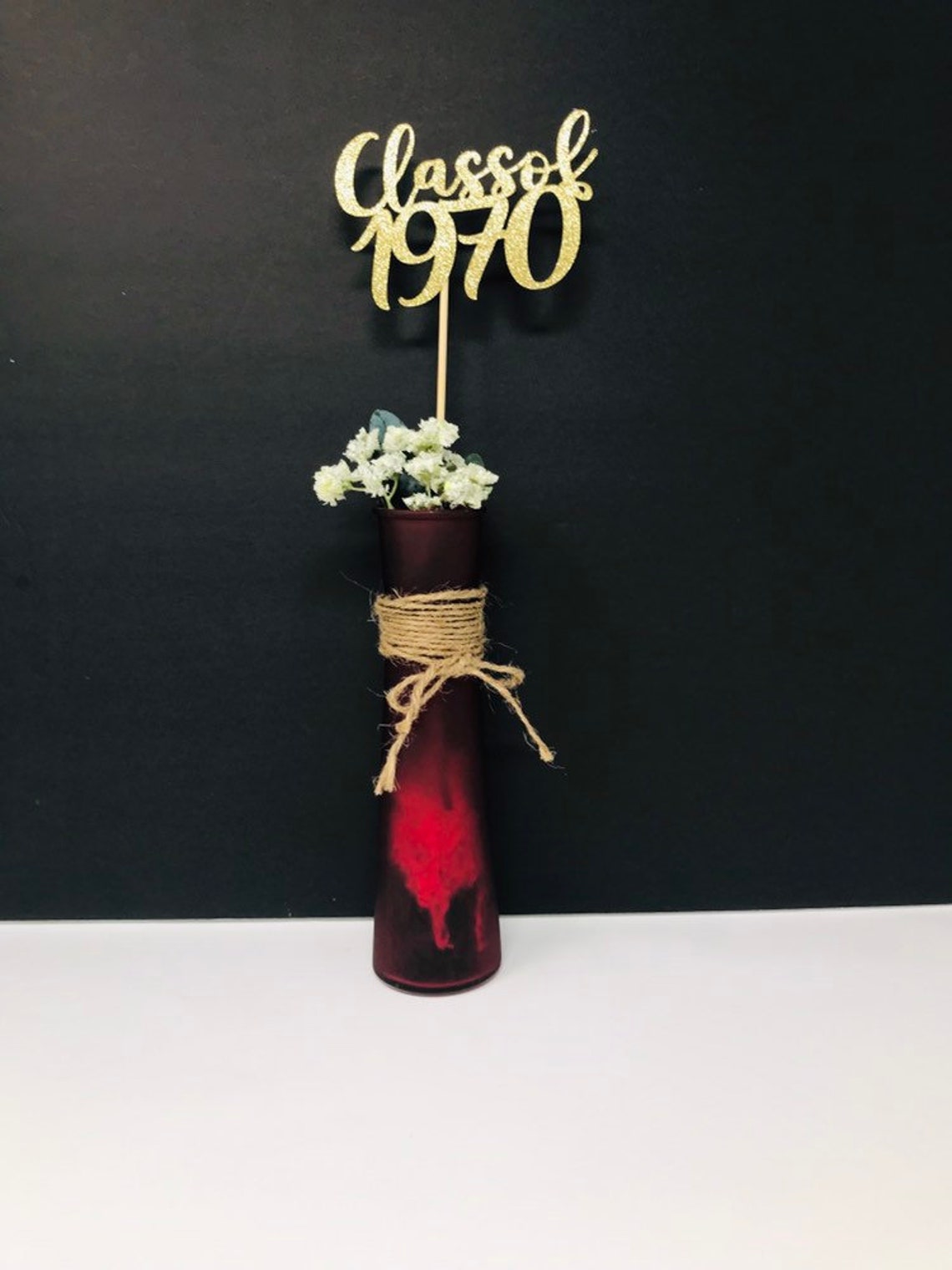Class of 1970, Class Reunion Centerpiece, 50 Years Class Anniversary ...