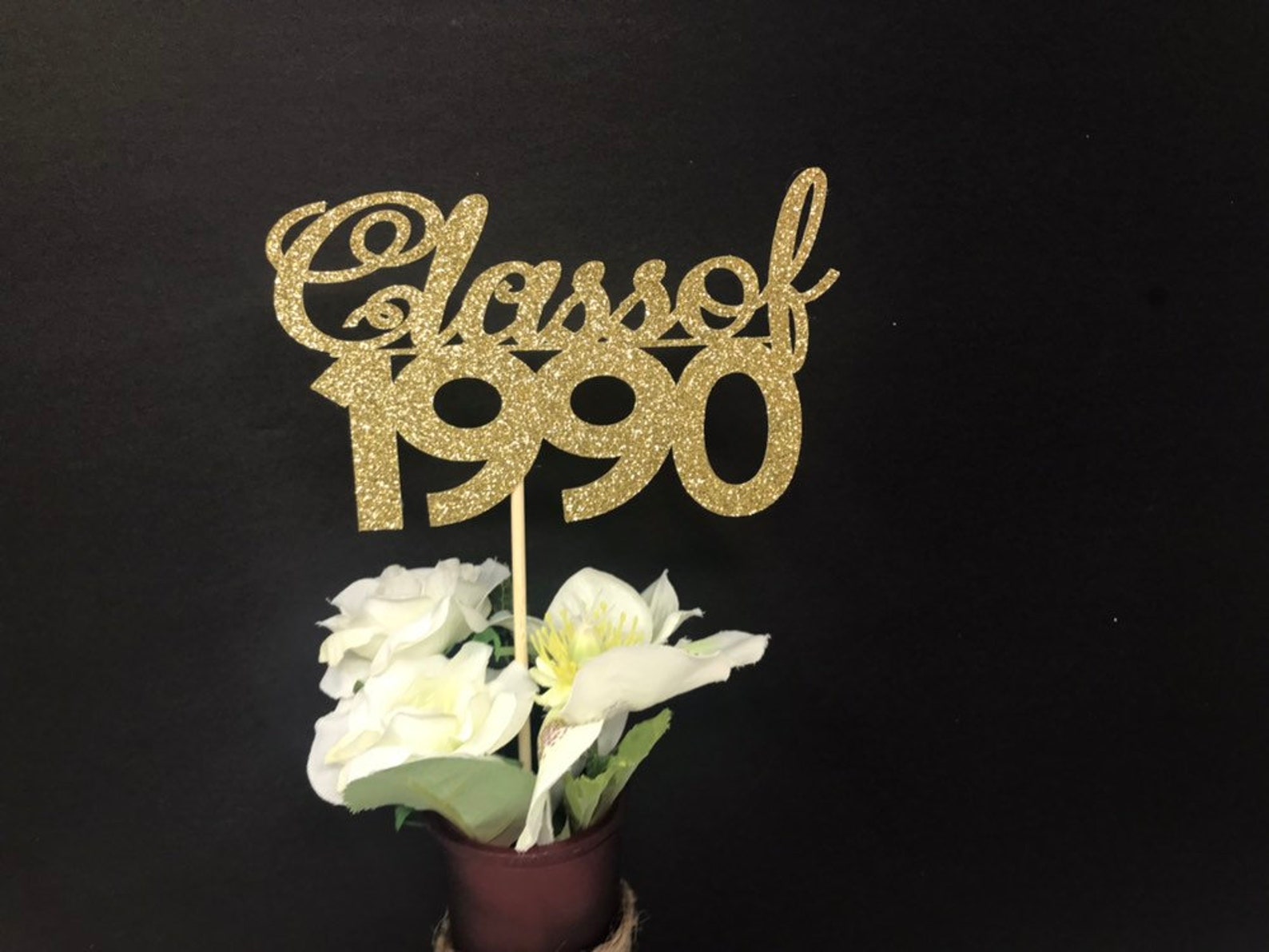 Class of 1990, Class Reunion Centerpiece, 30 Years Class Anniversary ...