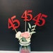 Birthday Centerpiece, 45th Anniversary, 45th Celebration, 45th Birthday ...