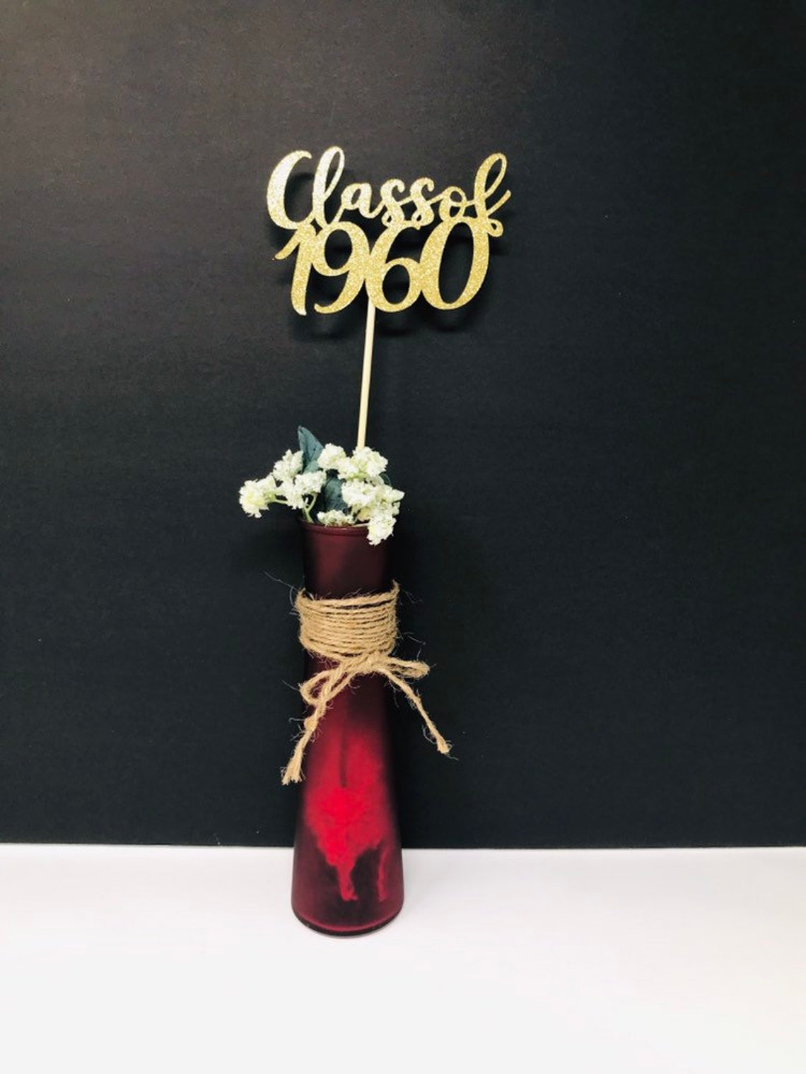 Class of 1960 Class Reunion Centerpiece 60 Years Class - Etsy