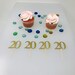 20th Birthday Cupcake Toppers, Birthday Decoration, 20th Birthday ...