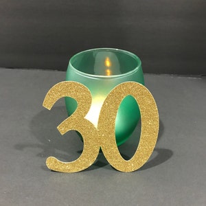 Cutout 30 Number, 30 Anniversary, 30th Decor, 30 Cutout, 30 Birthday - Etsy