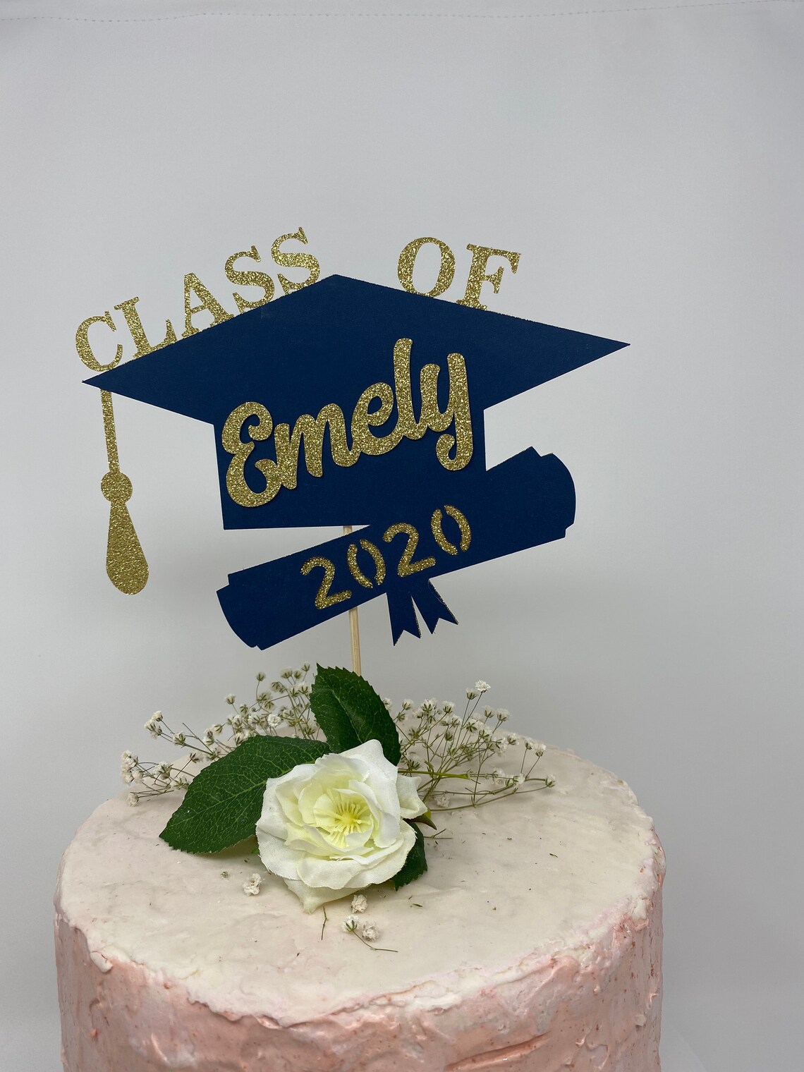 Decoraciones de fiesta de graduación 2021 Graduation Topper | Etsy