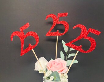 Birthday Centerpiece 45th Anniversary 45th Celebration 45th - Etsy