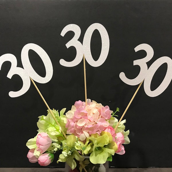 30th Class Reunion Centerpiece - Etsy