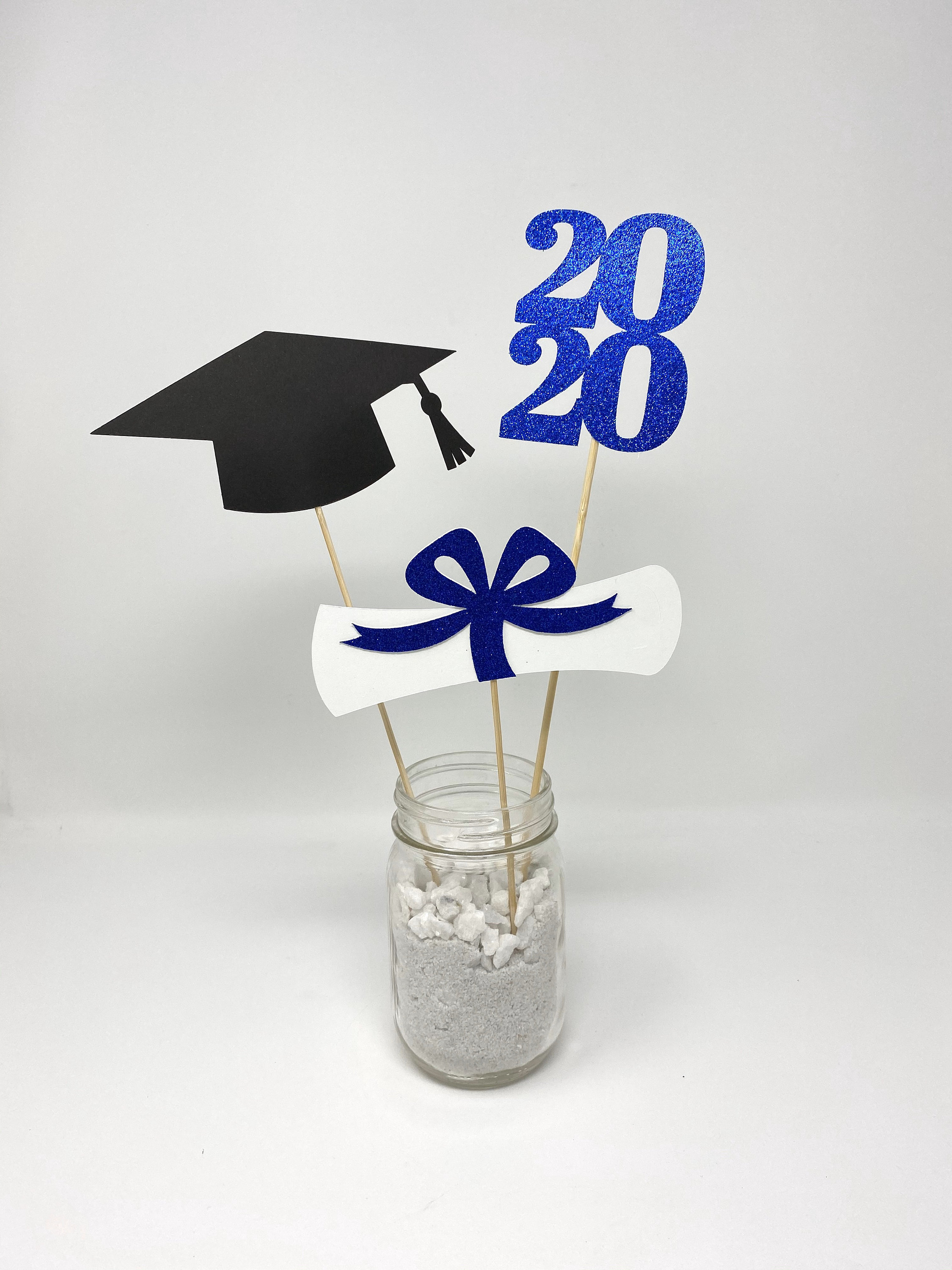 Graduation party decorations 2020 Graduation Centerpiece Sticks, Grad ...
