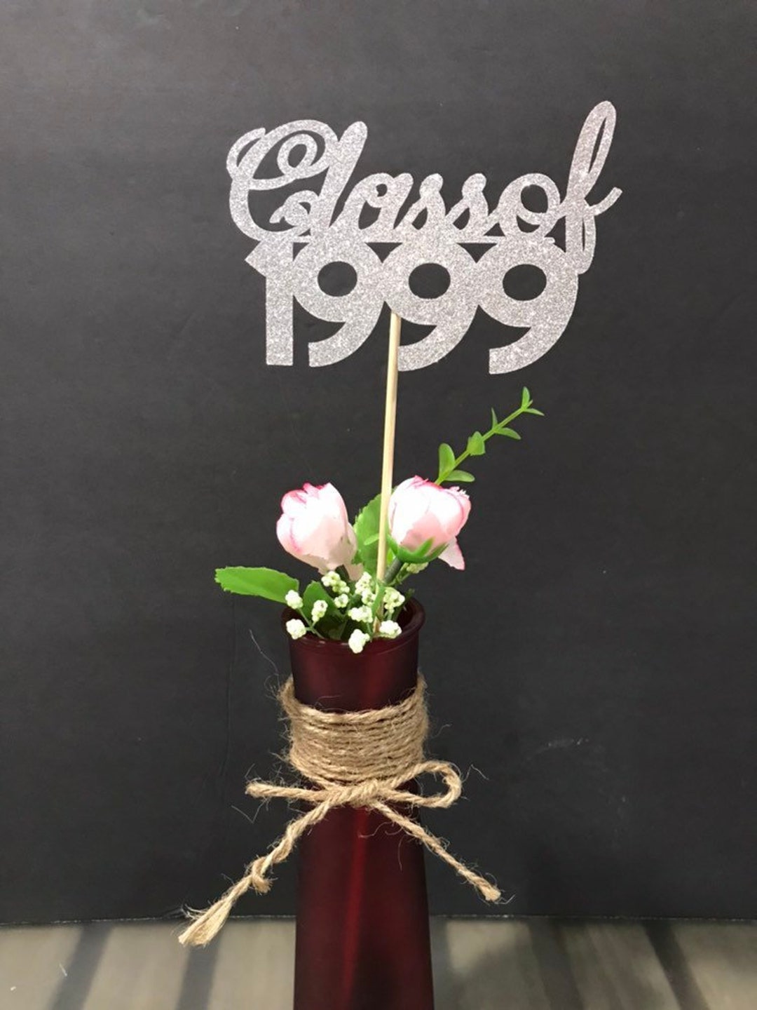 Class of 1999, 1999 Class Reunion Centerpiece, 25th Reunion, High ...