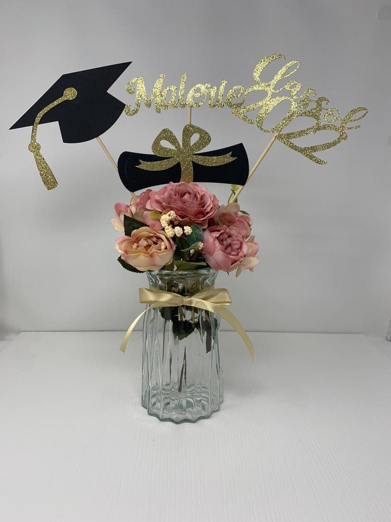 Graduation party decorations 2022, Graduation Centerpiece Sticks, Grad ...