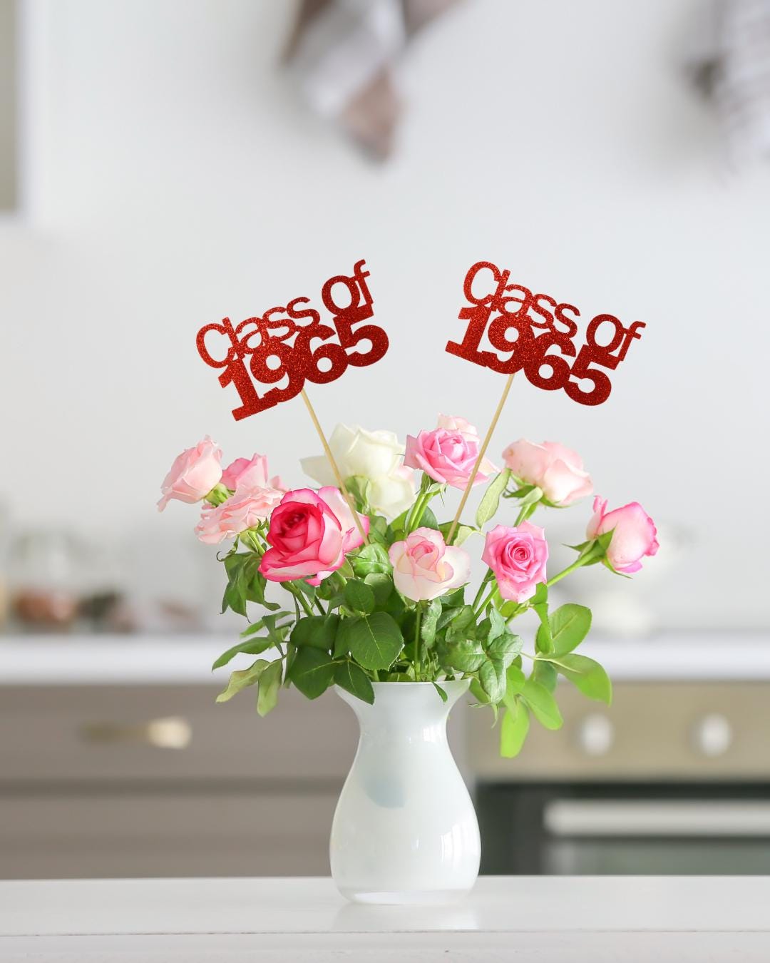 Set of 3 Class of 1965, 1965 Class Reunion Centerpiece, Class of 1965 ...