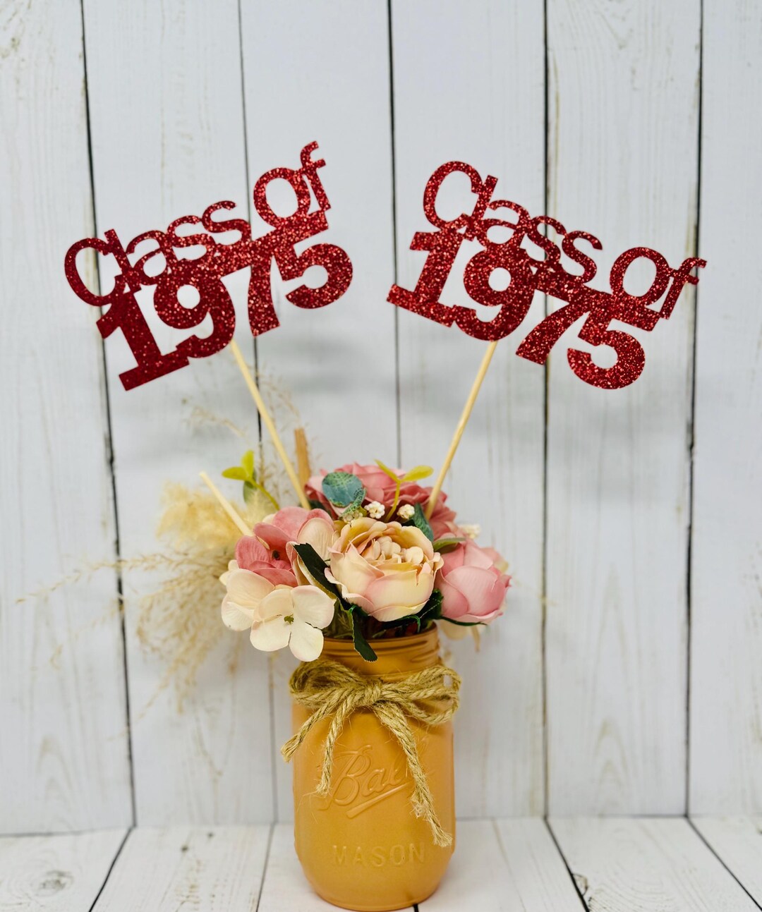 Class of 1975, Class Reunion Centerpiece, 50 Years Class Anniversary ...