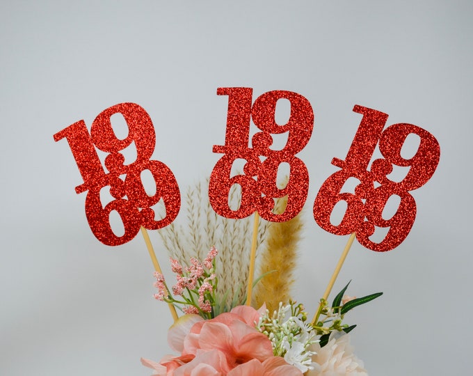 Class of 1960, Class Reunion Centerpiece, 60 Years Class Anniversary ...