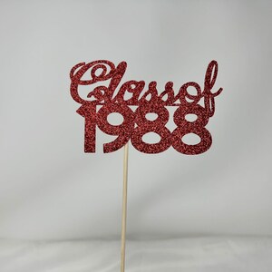 Class of 1988, Class Reunion Centerpiece, 35 Years Class Anniversary ...