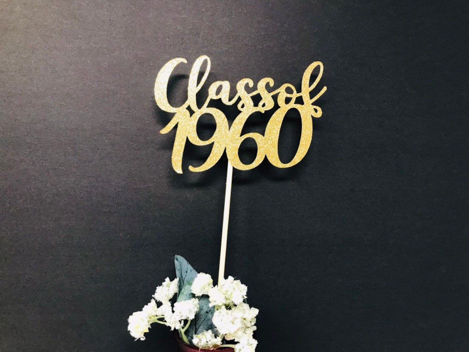 Class of 1960 Class Reunion Centerpiece 60 Years Class - Etsy