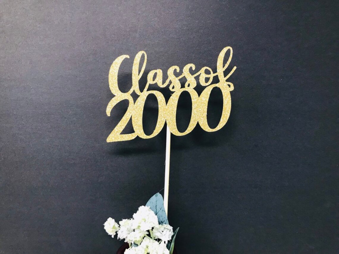 Class of 2000 Class Reunion Centerpiece 20 Years Class - Etsy