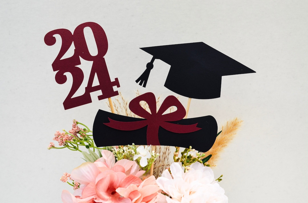 2024 Graduation Decorations, Graduation Centerpiece Sticks, Class of ...