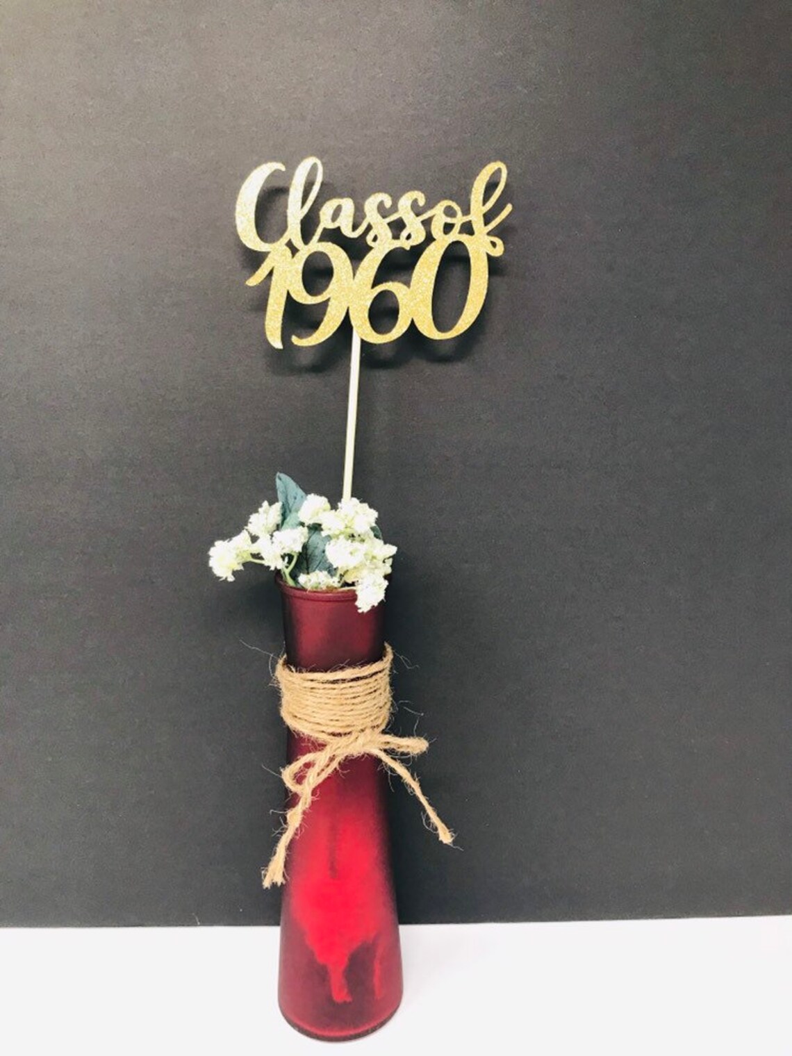 Class of 1960 Class Reunion Centerpiece 60 Years Class - Etsy
