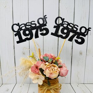 Class of 1975, Class Reunion Centerpiece, 50 Years Class Anniversary ...
