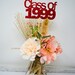Class of 1999 1999 Class Reunion Centerpiece 25th Reunion - Etsy