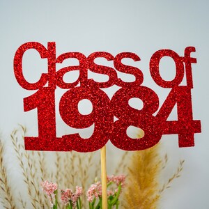 Class of 1984, 1984 Class Reunion Centerpiece, 35 Years Class ...