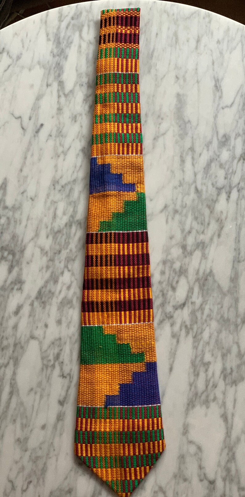 KOBLA Africa Handmade Mens Kente-tie - Etsy