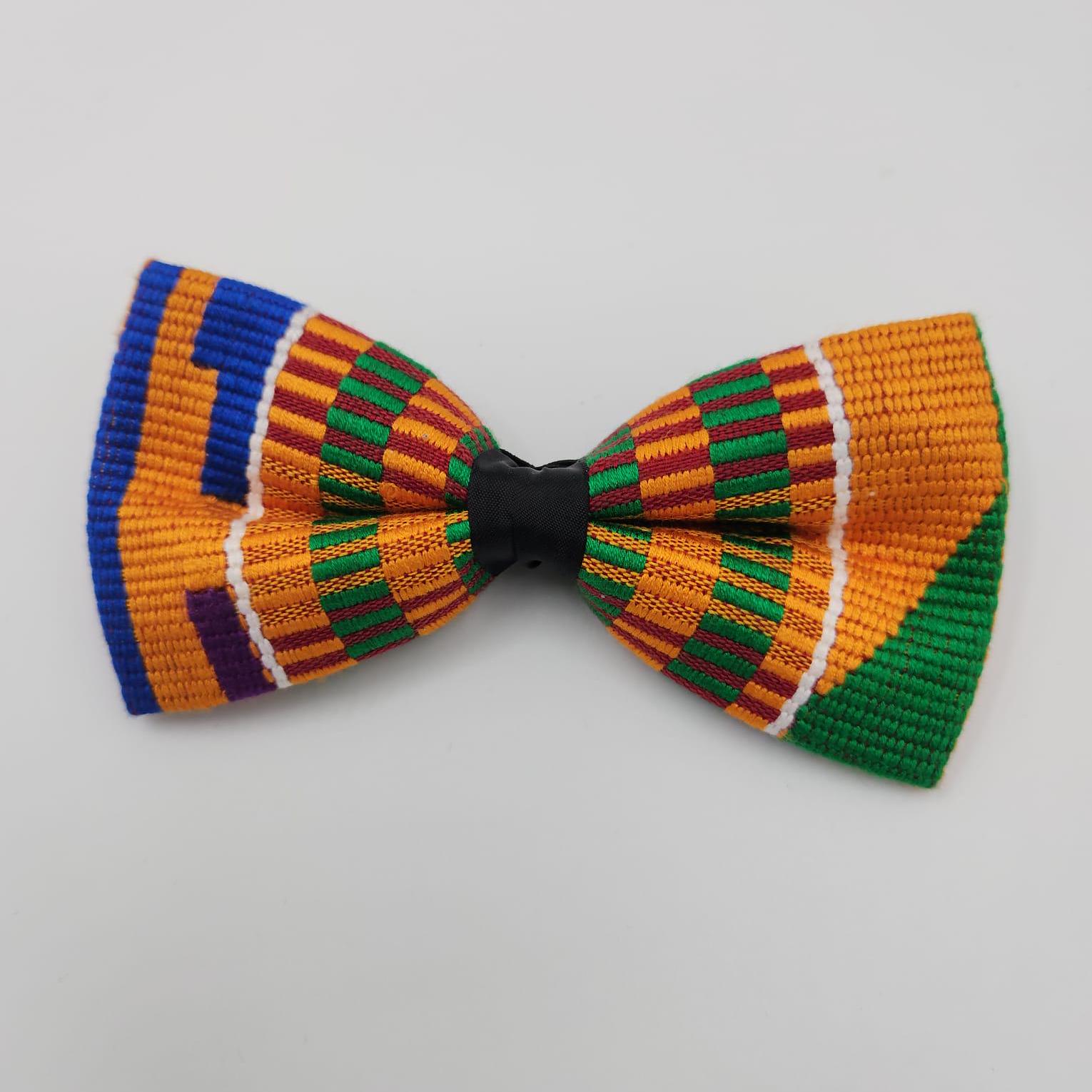 Efoe Authentic African Handmade Kente Bow Tie - Etsy