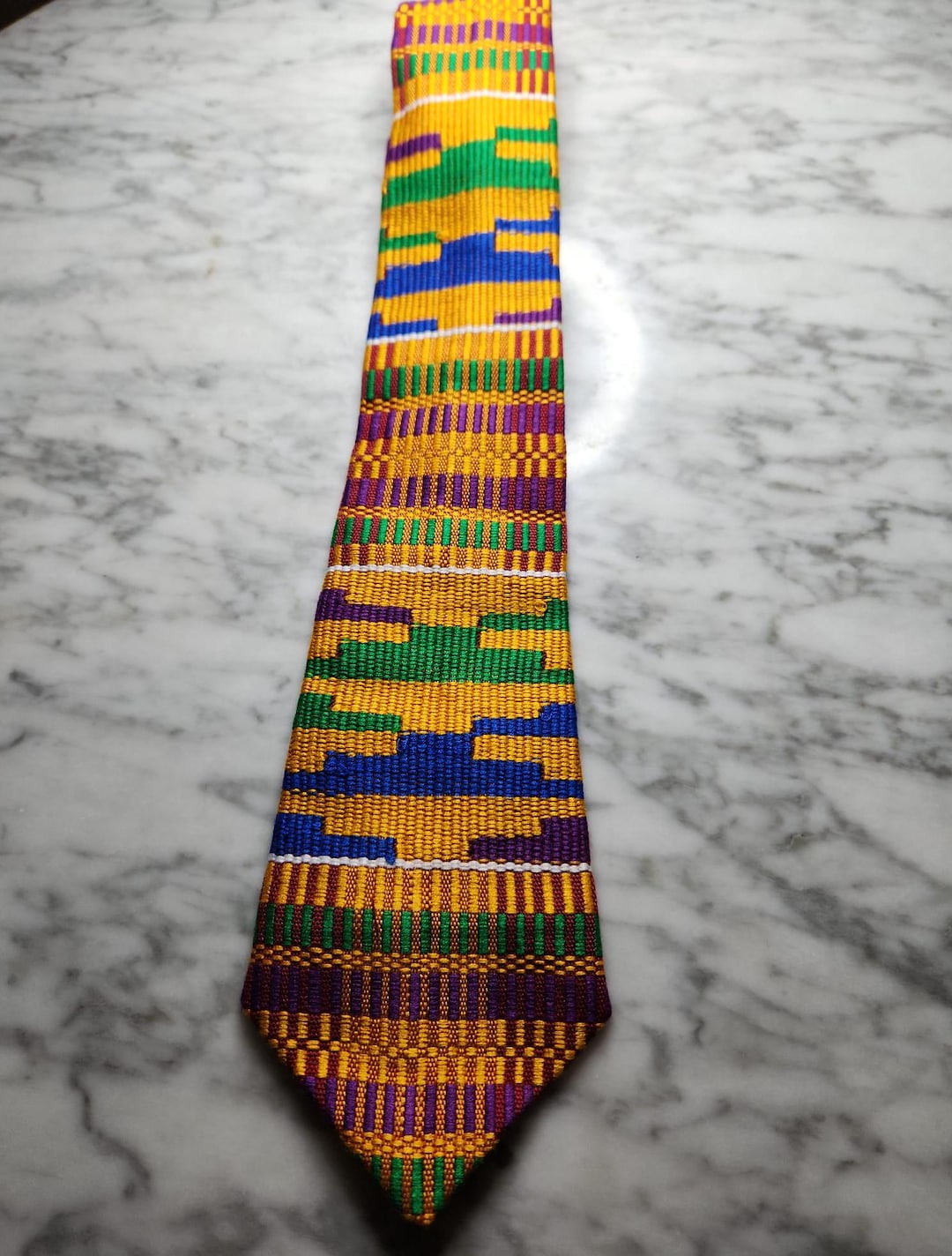 KOBLA Africa Handmade Mens Kente-tie - Etsy