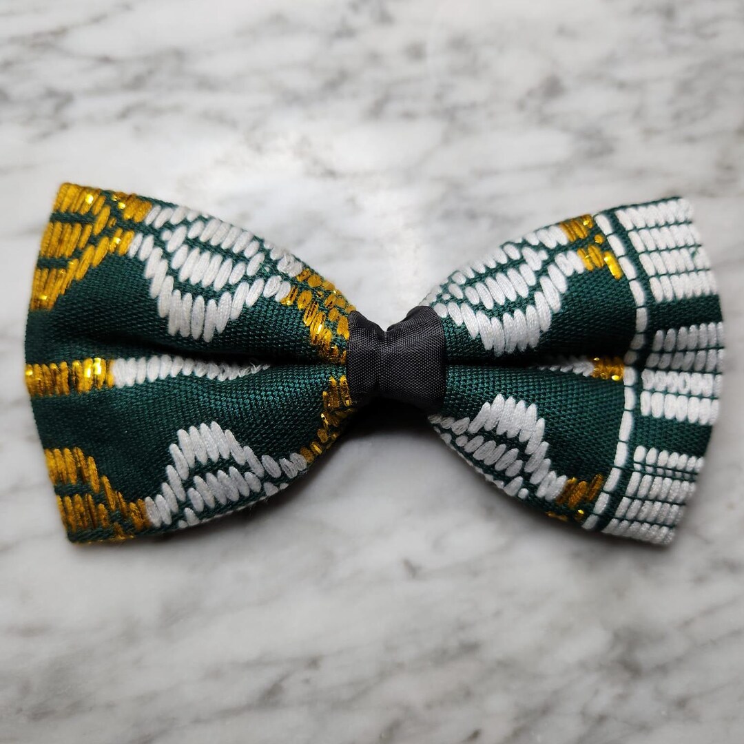 Efoe Authentic African Handmade Kente Bow Tie - Etsy