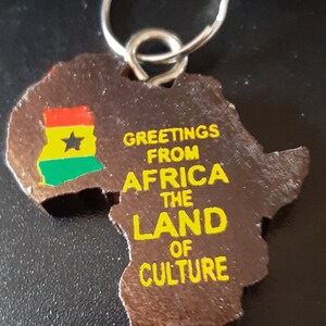 Africa Shaped Hand Carved Wooden Keychain for Gifting - Etsy