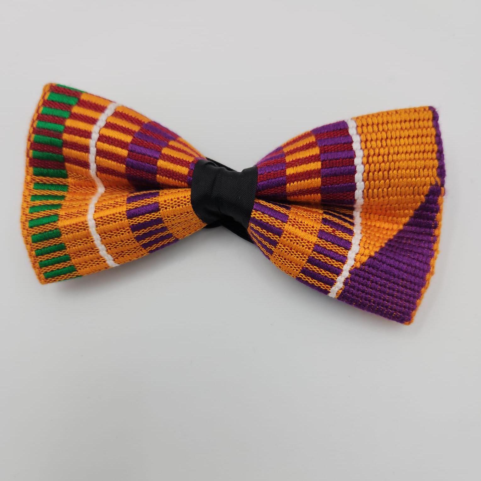Efoe Authentic African Handmade Kente Bow Tie - Etsy