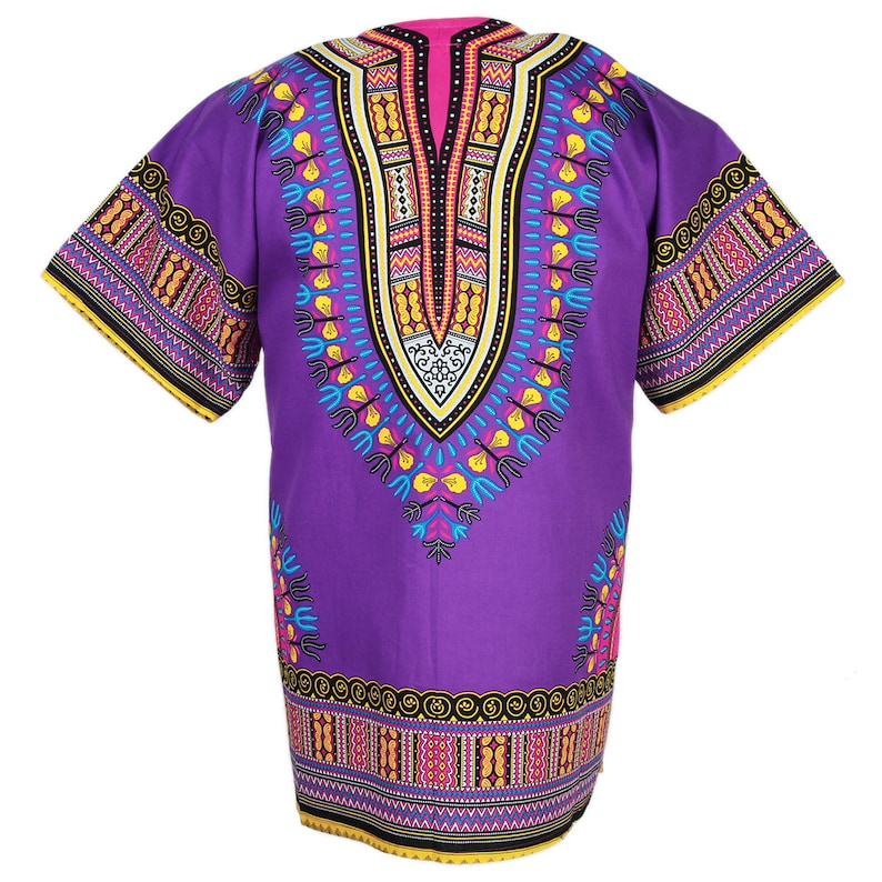 Traditional African Dashiki Print Top/tunic Unisex - Etsy