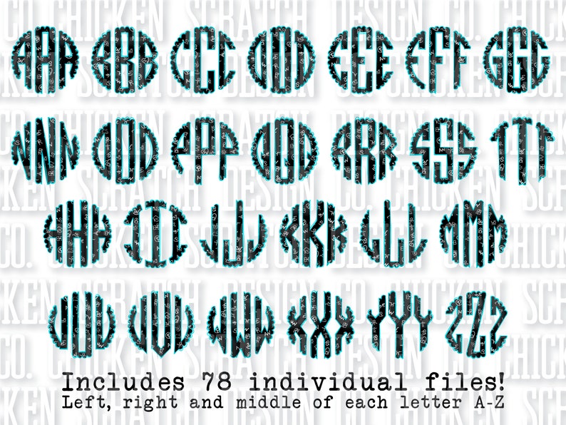 Western Monogram Sublimation DTF PNG Cattle Brands Monogram Sublimation ...