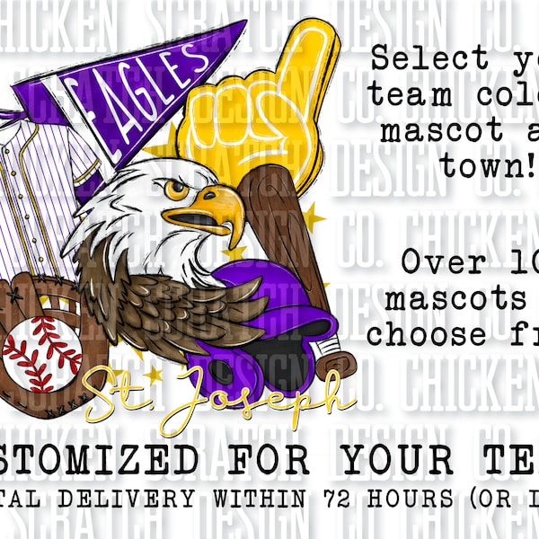 Baseball Team Spirit Png - Etsy