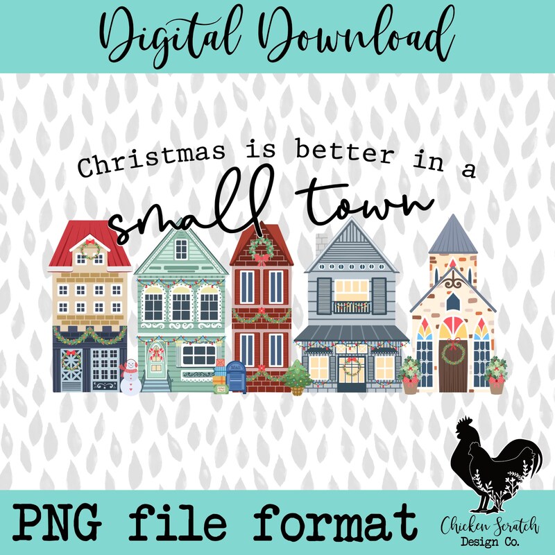 Small Town Art - Etsy